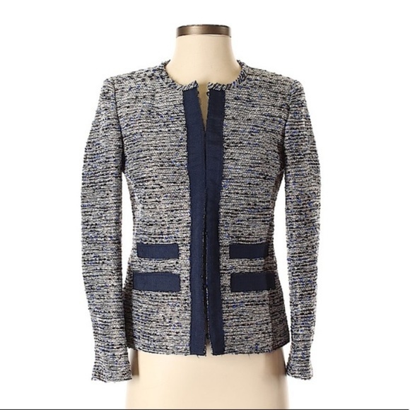 J. Crew | Jackets & Coats | Jcrew Metallic Tweed Jacket | Poshmark